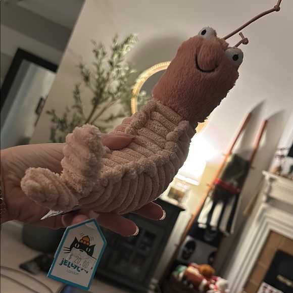 Jellycat | Toys | Jellycat Sheldon Shrimp Plush Toy Nwt | Poshmark